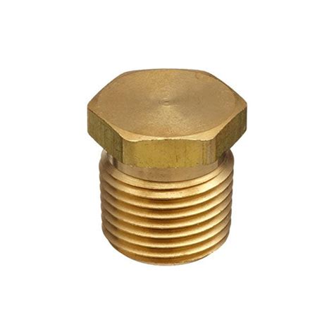 Brass Threaded Plug 34