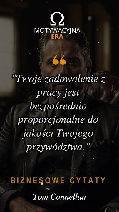 Tom Connellan Inspirujące Cytaty Biznesowe I Sekrety Przywództwa Youtube