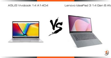 Banding Asus Vivobook A Dan Lenovo Ideapad Gen Amd Spesifikasi Dan Harga Di