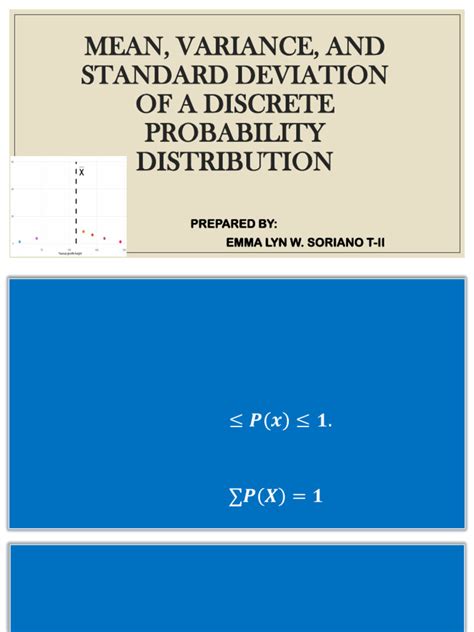 Mean Variance Standard Deviation Pdf Variance Standard Deviation