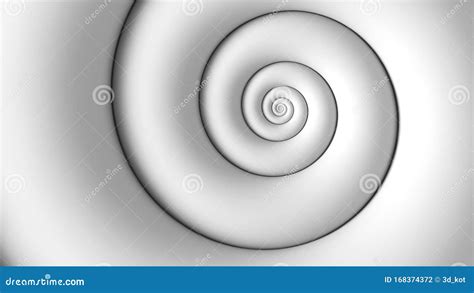 Circular Fibonacci Pattern The Structure Of A Pine Cone Cartoon Vector