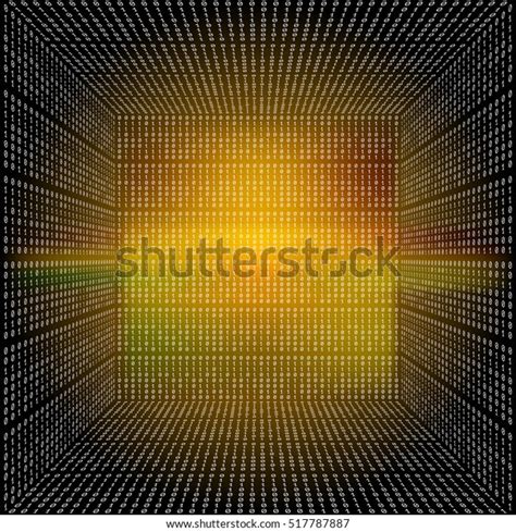 Vector Abstract Background White Binary Code Stock Vector Royalty Free Shutterstock