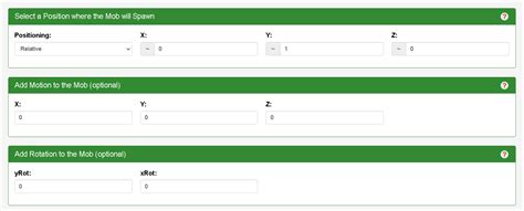 Summon Mob Generator Summon 명령어를 더욱 쉽게 작성하자 한마포