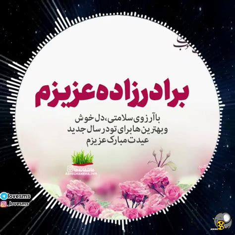 برادر زاده عزیزم عیدت مبارک 🌹 فیلو