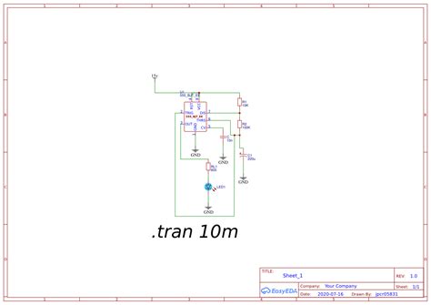 555 Astável Platform For Creating And Sharing Projects Oshwlab