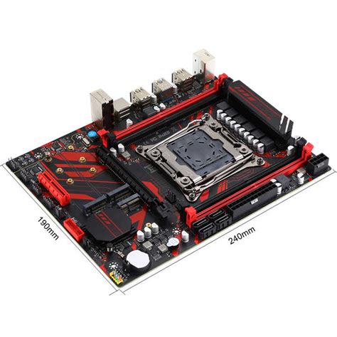 X99 P4 Motherboard Nvme Socket And E5 2680v4 Processor