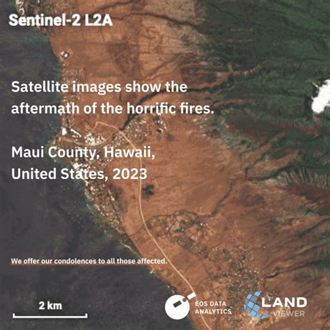 Eos Data Analytics On Linkedin Maui Wildfire