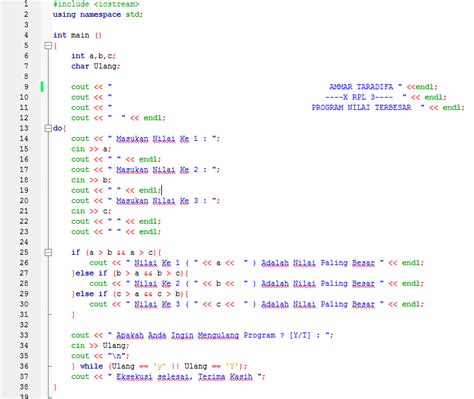 Program Menentukan Bilangan Terbesar Dan Terkecil Ganjil Genap Dan Menentukan Berat Badan Ideal