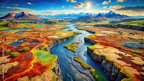 Eurasian Plates Tectonic Boundaries Revealed A Candid Photographic
