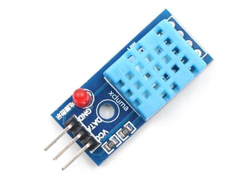 xcluma dht11 digital relative humidity and temperature sensor module for arduino