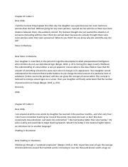 W Dear Abby Letters Docx Chapter Letter Dear Abby I Had The Funniest Thing Happen The