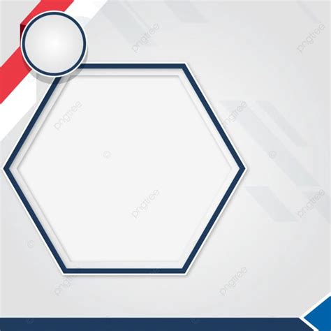 Twibbon Template Blank Indonesian Flag With Gray And Blue Color Vector Twibbon Free Twibbon