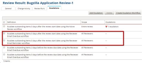 Review Escalation Workflows Sometimes Do Not Trigger In Rsa Identity