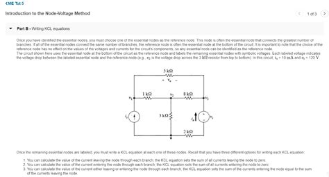 Solved Learning Goal To Use The Node Voltage Method To Solve