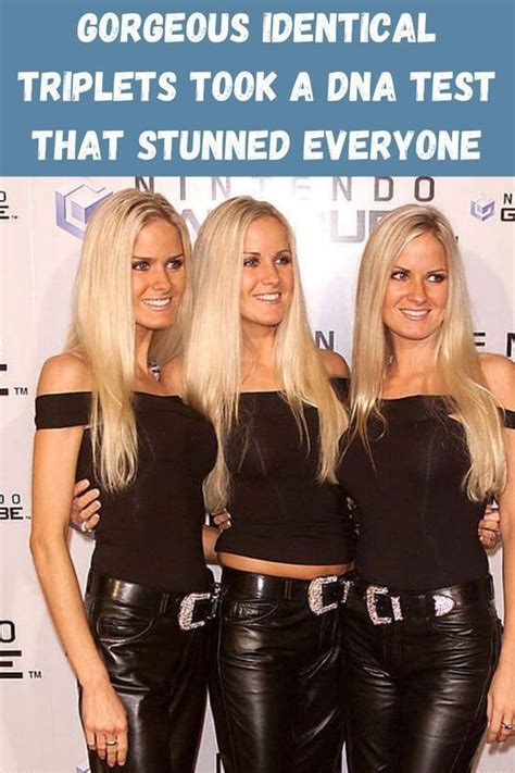 Gorgeous Identical Triplets Took A Dna Test That Stunned Everyone Artofit