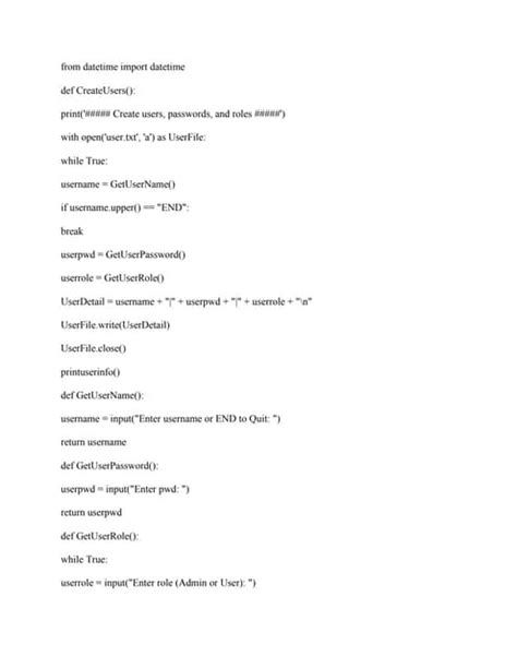 From Datetime Import Datetime Def Createusers Print Crea Pdf