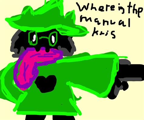 Ralsei Has A Gun Drawception