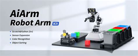 Hiwonder Aiarm Vision Robot Arm Kit For Education Demonstration Suppor Hiwonder Aiarm Vision Robot Arm Kit For Education Demonstration Suppor