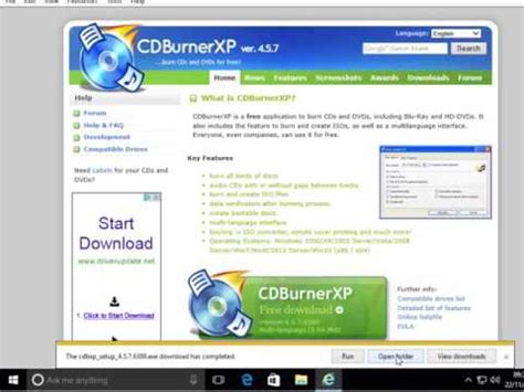 How To Install CDBurnerXP CD Burning Software YouTube