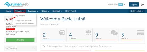 Cara Reset Password CPanel Hosting Di Rumahweb