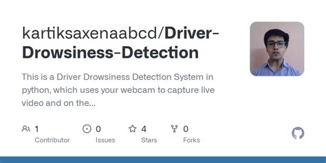 Github Kartiksaxenaabcd Driver Drowsiness Detection This Is A Driver Drowsiness Detection