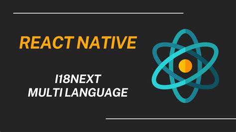 React Native I18next Multi Language Youtube