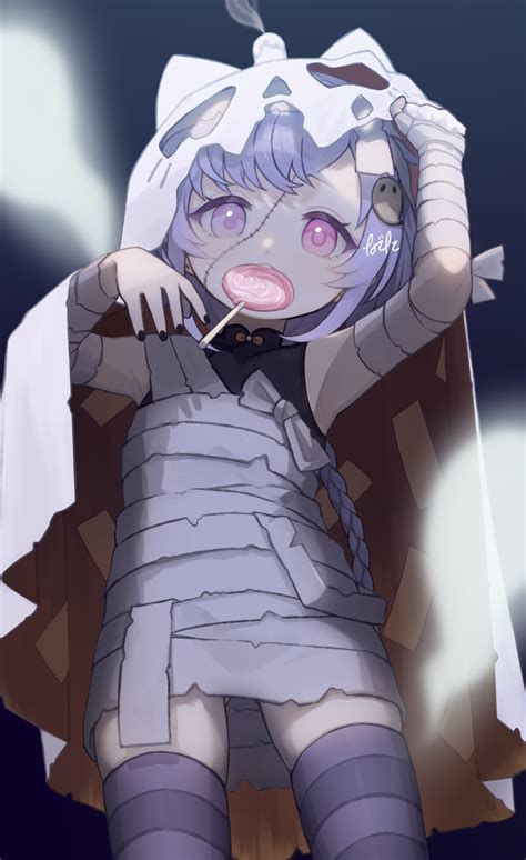 Qiqi Genshin Impact Drawn By X Danbooru