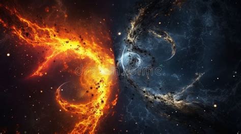 AI Generated Illustration Of An Ethereal Image Of A Galaxy Filled With