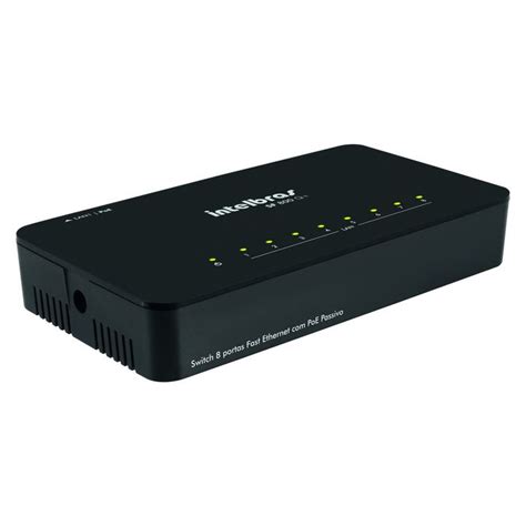 Switch 10 Portas Fast Ethernet Com 8 Portas Poe S1010f P
