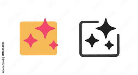 ai generate tool ui software element icon vector simple graphic design
