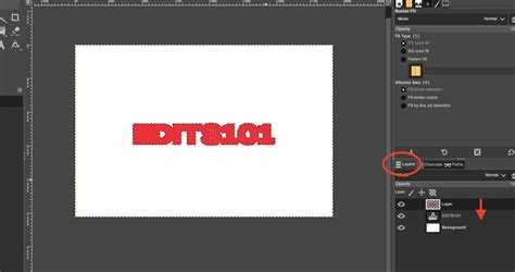 How To Outline Text In GIMP Adding Stroke More Edits 101