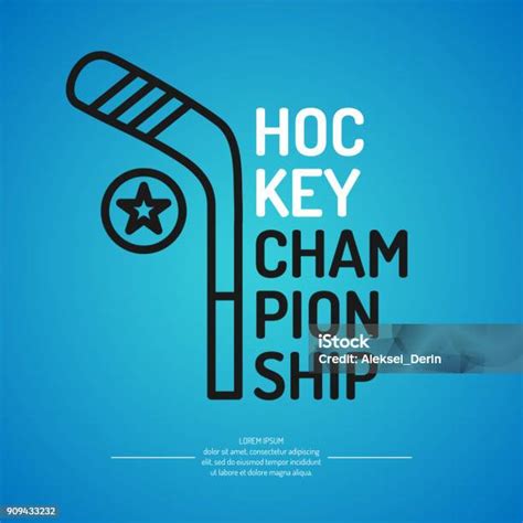 얼음에 퍽와 현대 포스터 아이스 하 키 우승 벡터 일러스트 레이 션 Championship에 대한 스톡 벡터 아트 및 기타 이미지 Championship 겨울 겨울