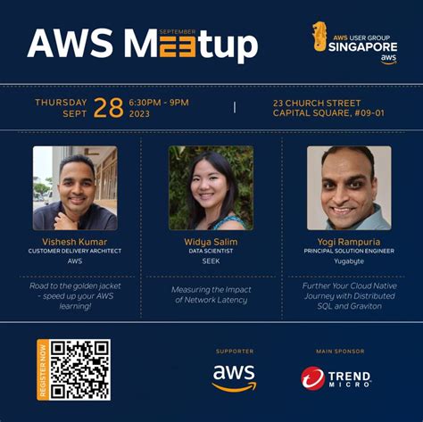Aws User Group Singapore On Linkedin Awsugsg Awsusergroupsingapore