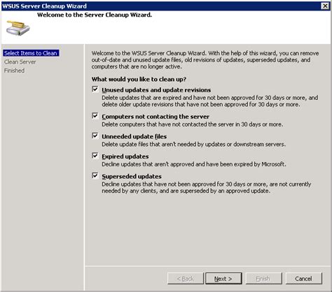 Quickly Cleanup Your Windows Server Update Service WSUS With Just A Few Clicks Wayne