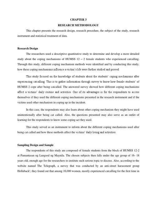 Chapter 3 Final Pdf Survey Methodology Psychological Concepts