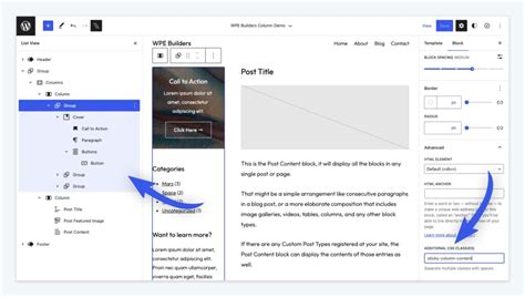 Designing With Column Blocks In Wordpress