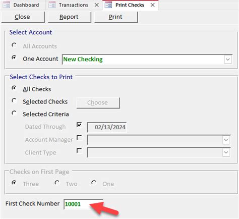 How To Print Checks RPM