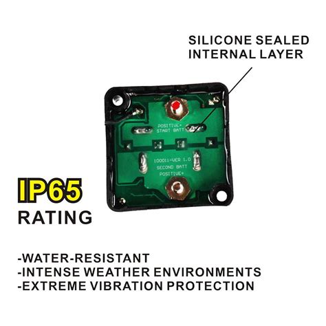 Buy Battery Isolator 12v 140 Amp Dual Battery Isolator Kit Sensitive