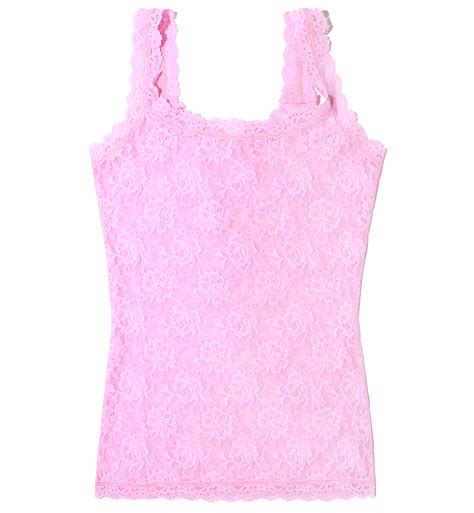 Hanky Panky Signature Lace Unlined Camisole 1390lp Small Cotton Candy