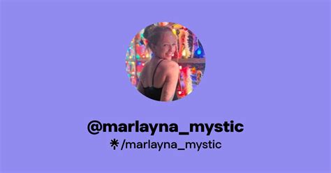 Marlayna Mystic Instagram Facebook Linktree