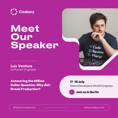 Codacy On Linkedin Techconference Wearedevelopers Softwareengineering