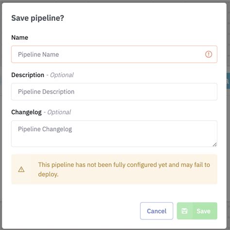 Pipeline Deployment