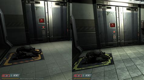 Before And Afters Feature Doom 3 Bfg Hi Def Mod For Doom Iii Moddb
