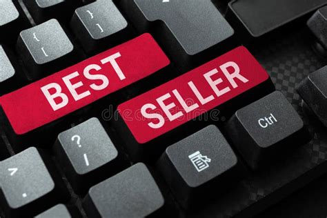 Text Showing Inspiration Best Seller Concept Meaning A Highlypurchased Commodity Produced In