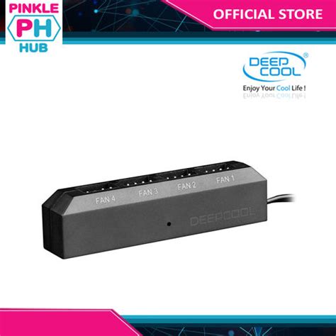 PinkleHub DEEPCOOL FAN HUB Controls Up To PWM Fan Speed DP F PWM HUB Lazada PH
