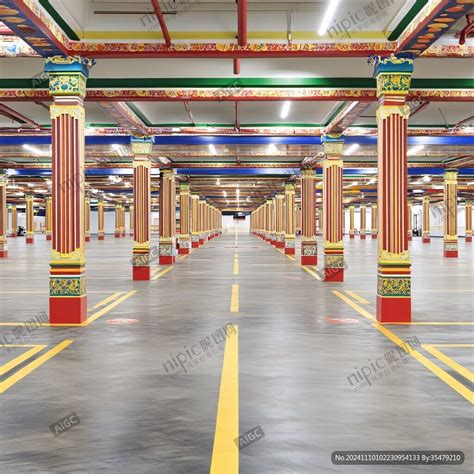 Ai创作图藏式长廊 宝殿长廊 彩绘柱廊 走廊柱子文化 佛教走廊 佛教长廊 佛教建筑走廊 市场柱廊 朱漆长廊 中式柱廊 中式柱廊走廊 柱子走廊 复古长廊彩绘长廊 走廊柱子 寺庙走廊nipic