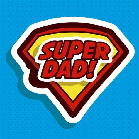 Diseño Del Día De Padres Vector Premium