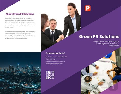 Free Program Brochure Template To Edit Online