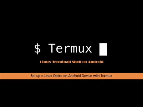 Set Up A Linux Distro On Android Device With Termux Orcacore