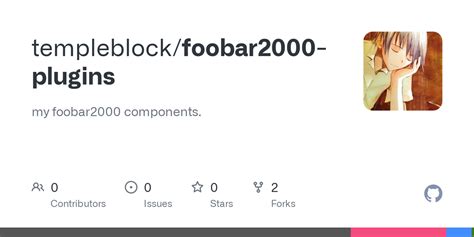 Github Templeblock Foobar2000 Plugins My Foobar2000 Components